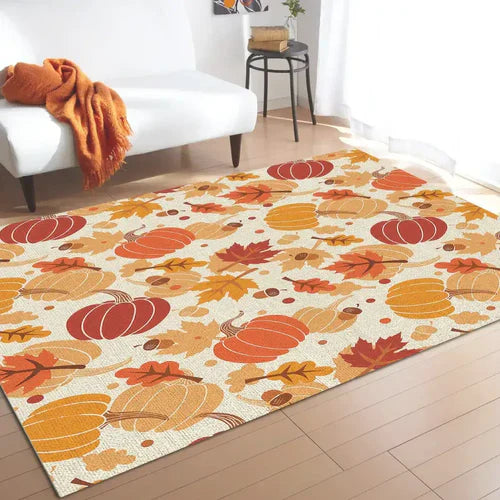 Decorating with Orange Rugs for Fall | A Seasonal Guide